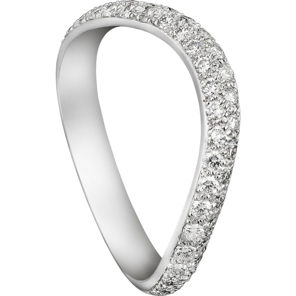 B4099400 - Alianza Trinity Ruban - Platino, diamante - Cartier - Cartier