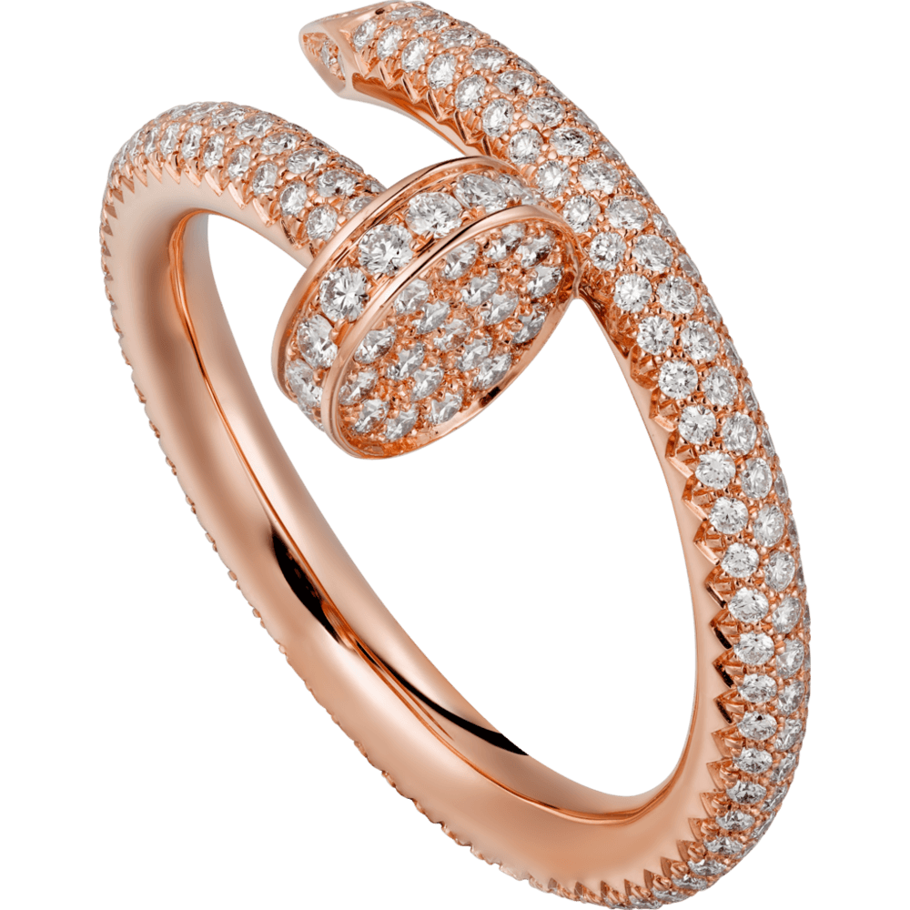N4748600 - Anillo Juste un Clou - Oro rosa, diamantes - Cartier - Cartier