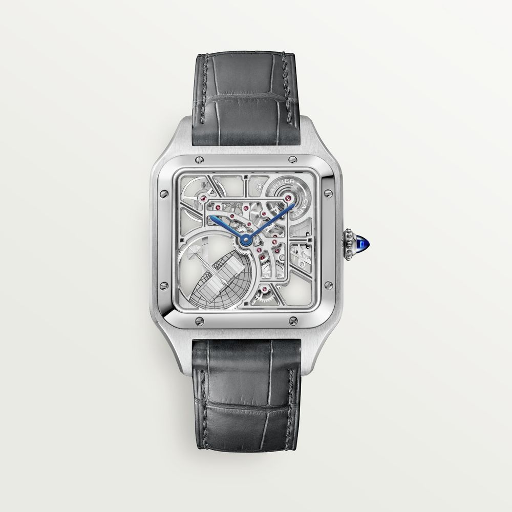 WHSA0032, RELOJ SANTOS-DUMONT ESQUELETO - Cartier